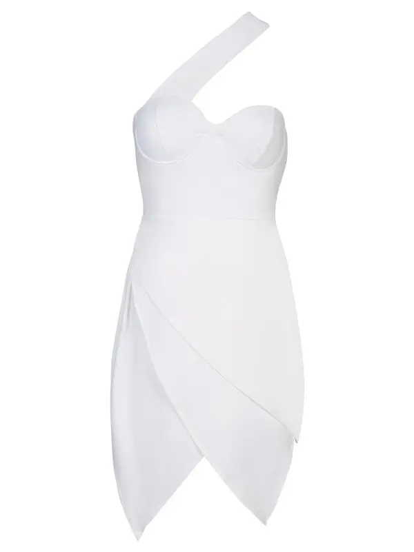 THE GT ATELIER One Shoulder Dress - White