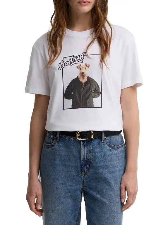 Barbour Mariana Graphic T-shirt - White