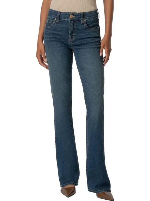 Kut From The Kloth Natalie Low Rise Bootcut Jeans - Deductive