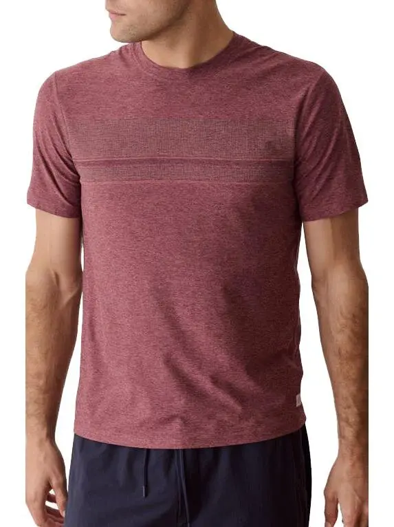 Marine Layer Everyday Sport T-shirt - Winetasting Heather