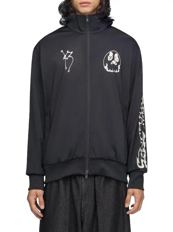 Y3 Chito Graphic Track Jacket - Black