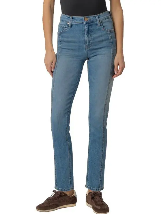 Kut From The Kloth Blair High Waist Straight Leg Jeans - Exhibiting
