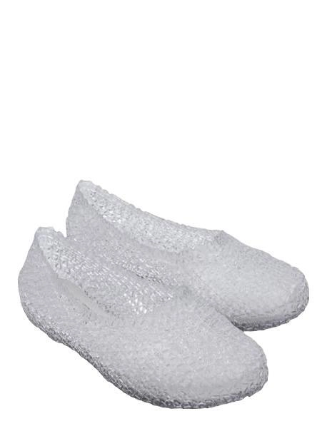 Melissa Campana Papel Hug Flat - Clear/white