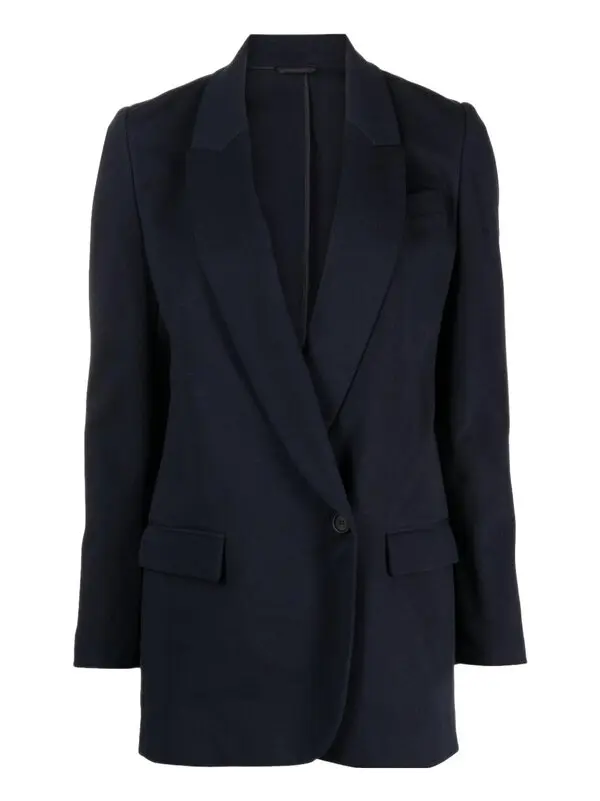 Brunello Cucinelli Single-breasted Tailored Jacket - Black