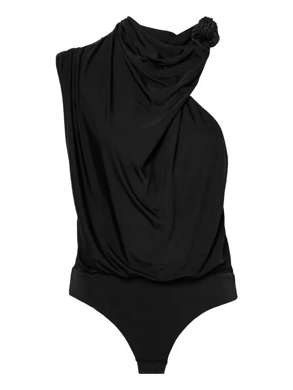 Johanna Ortiz Stretch Jersey Bodysuit With Knot Detailing - No