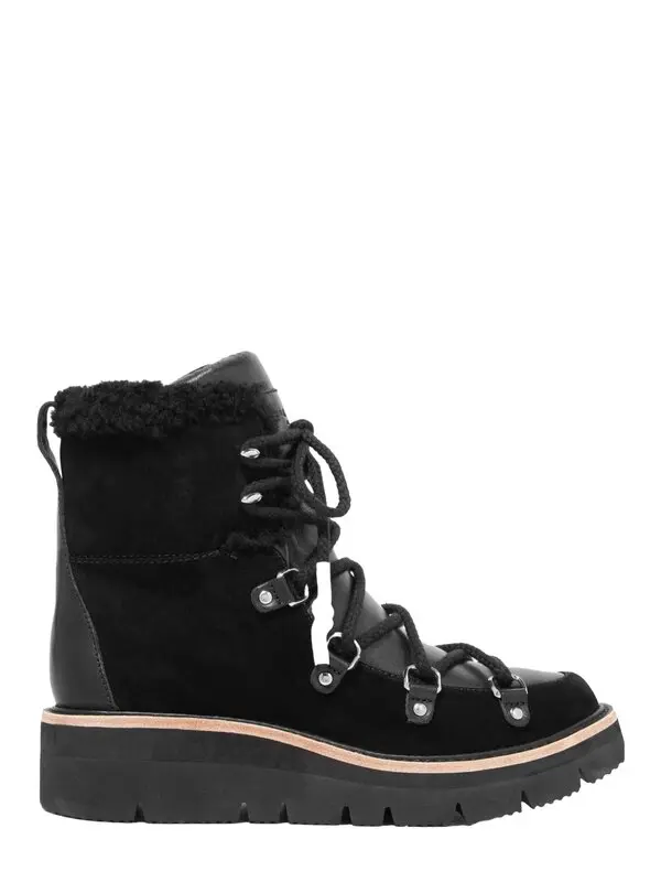 Rag & Bone Waterproof Suede Ankle Boots With Wool Lining - No