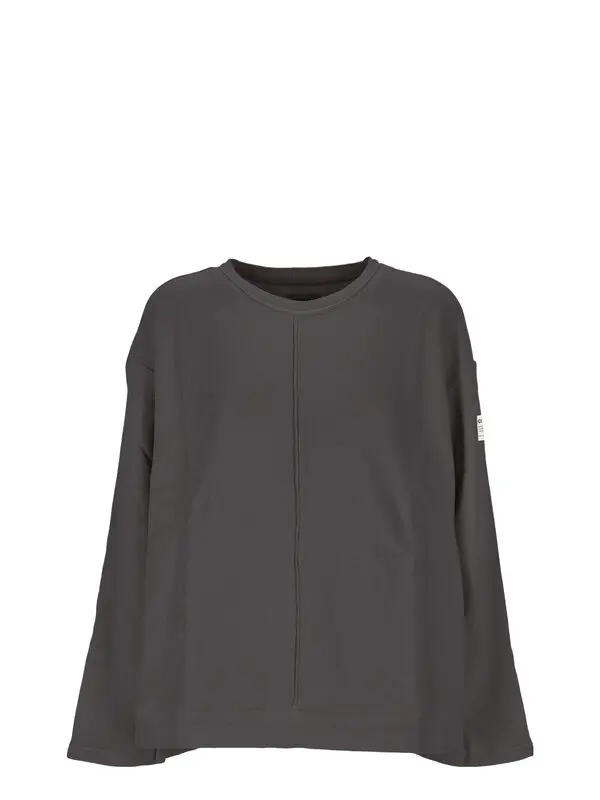 ECOALF Crew Neck Sweatshirt With Long Sleeves - Black