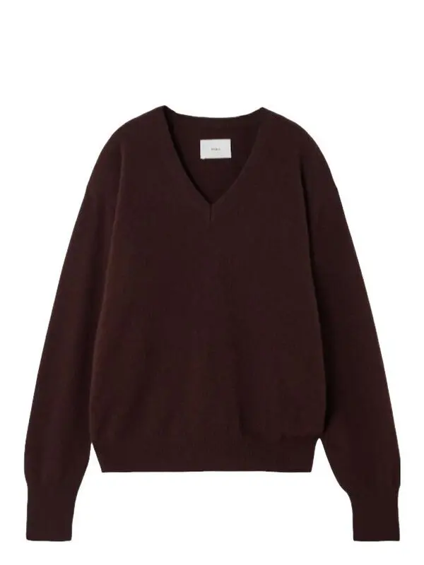 SSSTEIN Cashmere V-neck Sweater - Black