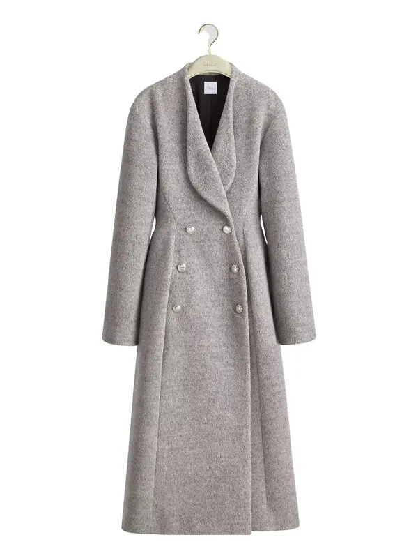 Dior Coat - Light Gray