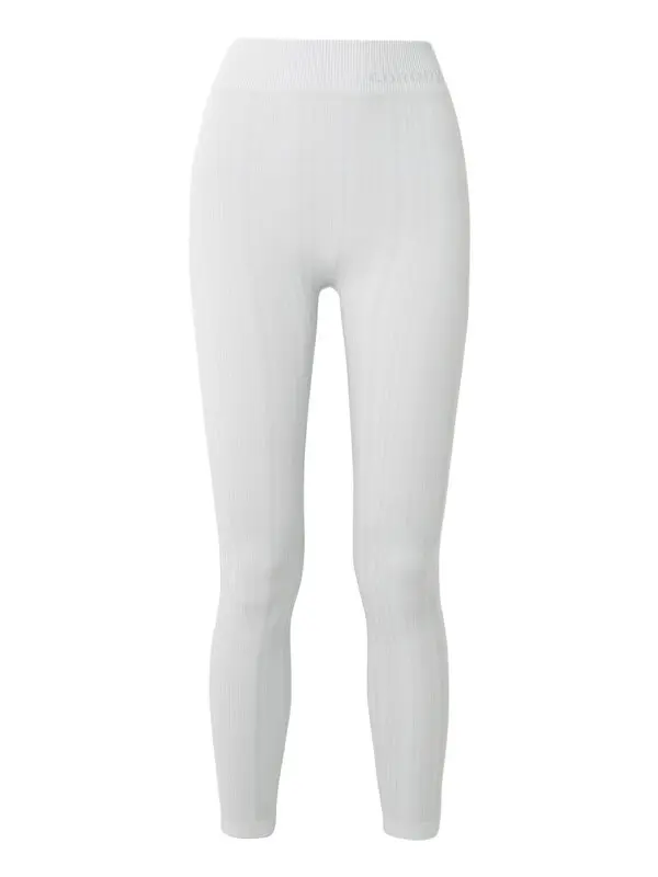 Cordova Sol Ribbed-knit Leggings - White