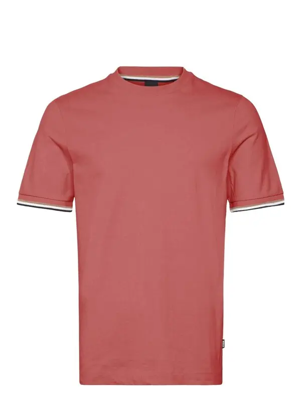 Hugo Boss Contrast Trim T-shirt - Pink