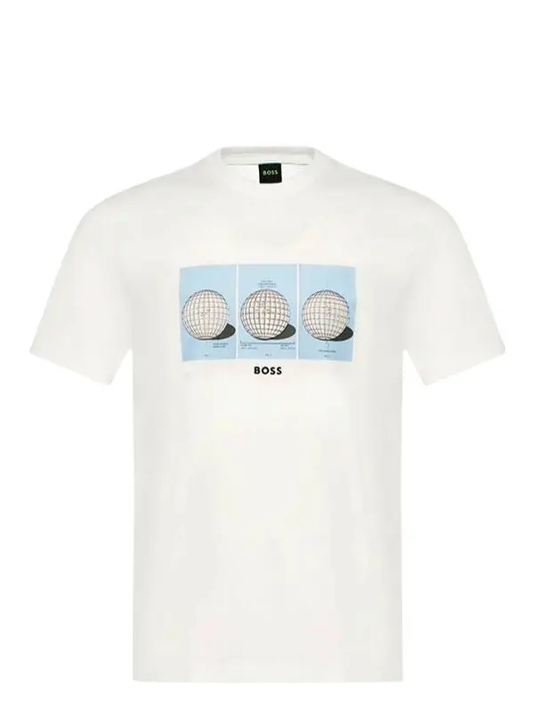 Hugo Boss Graphic Print T-shirt - White