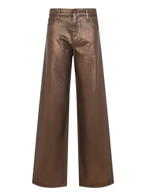 Ralph Lauren Mercer Wide-leg Jeans - Bronze