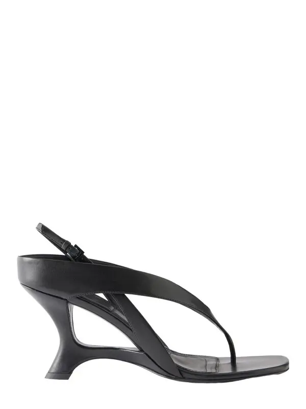 Simkhai Thong Slingback High Heel Sandals - Black