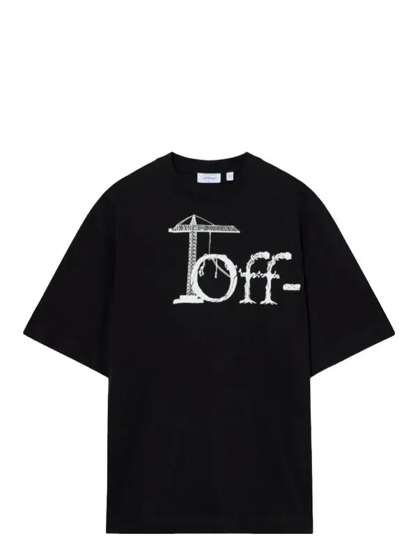 Off-White Shared Logo Skate T-shirt - Black