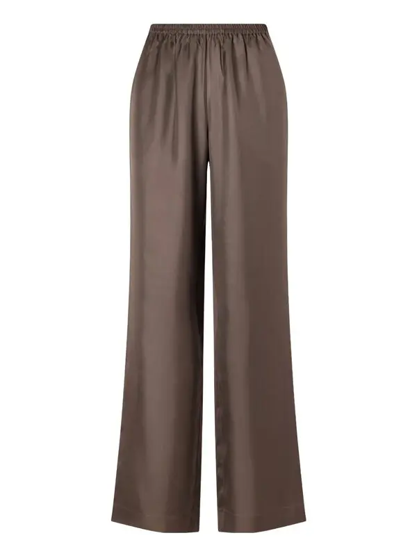 Loulou De Saison Straight Loose Casual Pants - Brown