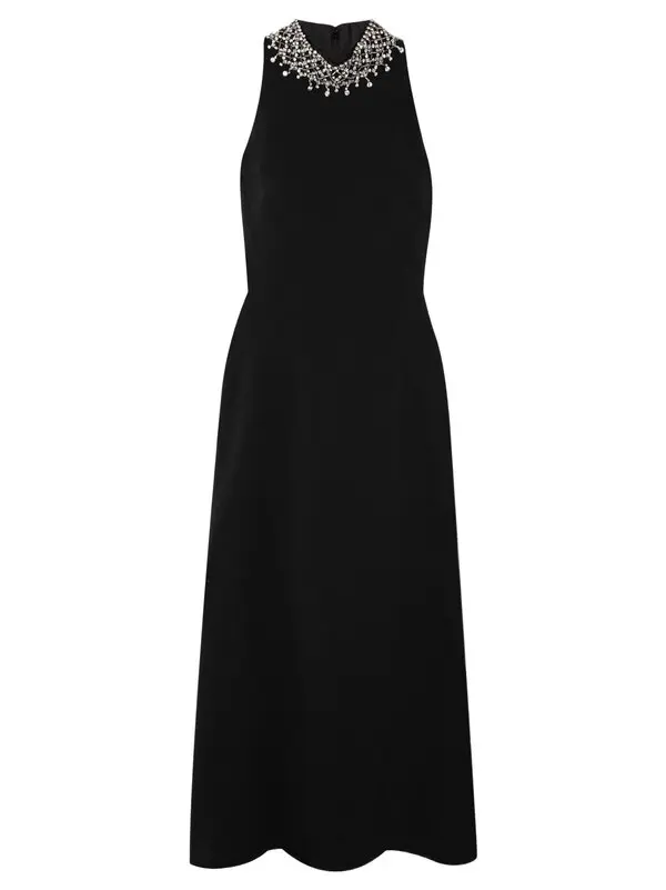 Jenny Packham Embellished Maxi Dress - Black