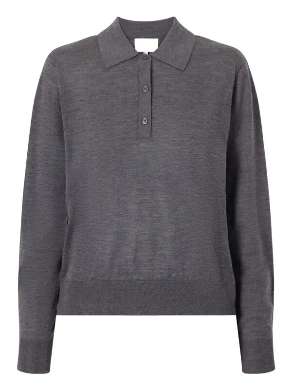 Loulou De Saison Relaxed Fit Collared Sweater - No