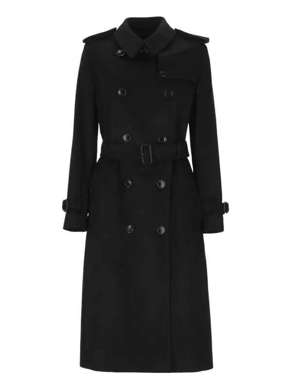 Burberry Long-sleeved Coat - Black