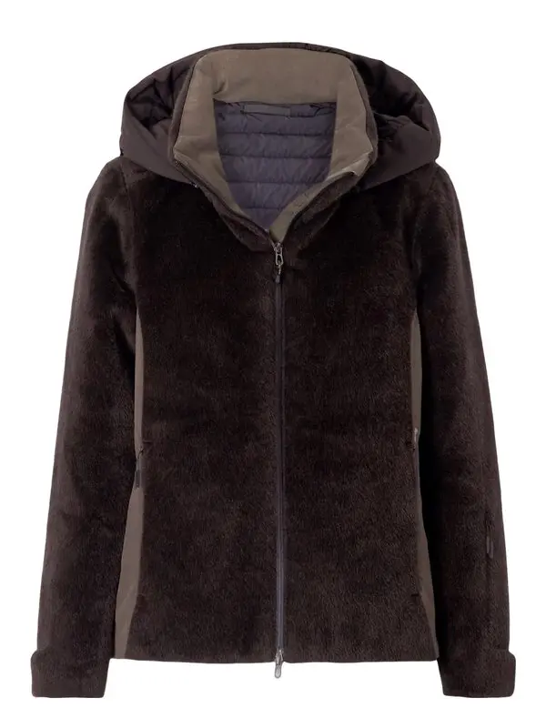 Sease Armor 3.0 Hooded Padded Alpaca Jacket - Black