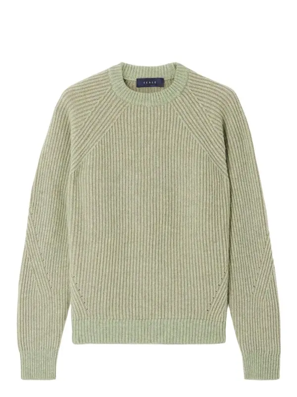 Sease Ribbed Cashmere Sweater - Nude