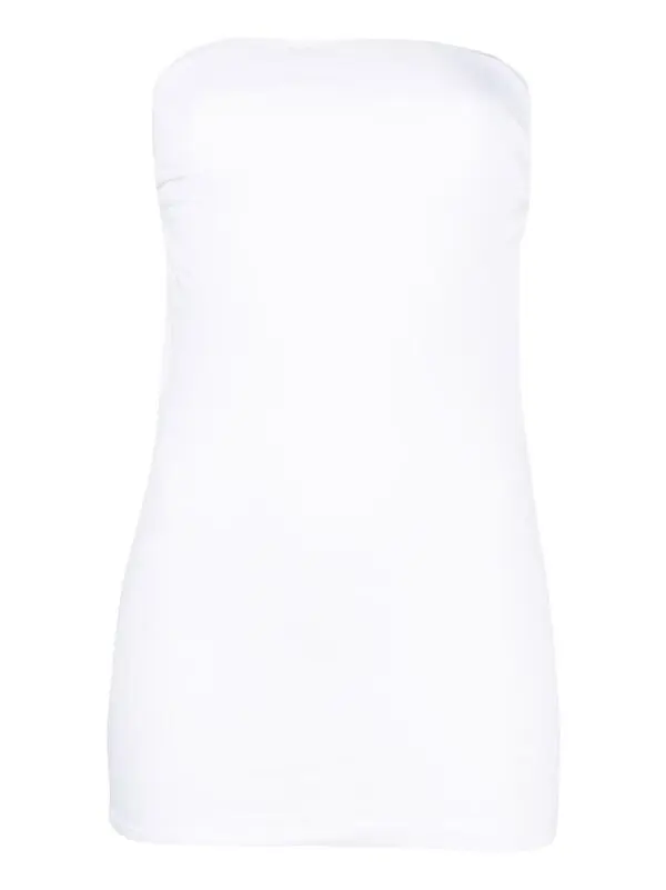 Brunello Cucinelli Strapless Bandeau Top - White