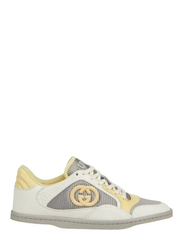 Gucci Mac80 Leather Sneakers - White