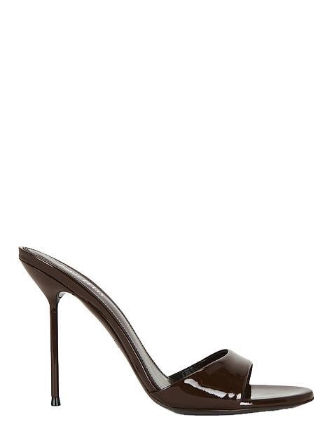 Paris Texas Lidia Mule With Stiletto Heel - Ebano