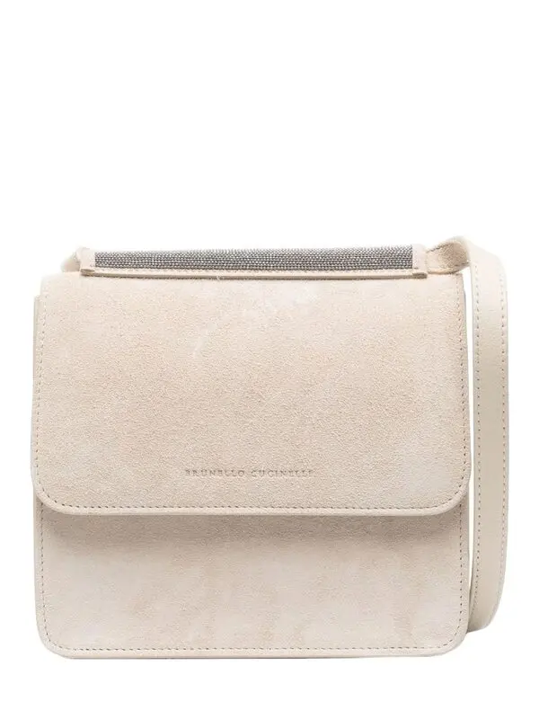 Brunello Cucinelli Crossbody Bag - Nude