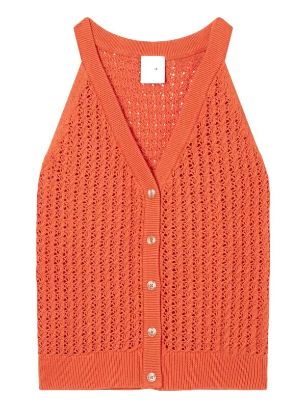 Varley Bright Orange Vest - Red