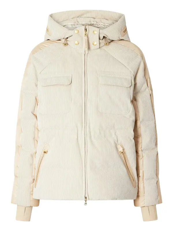 Bogner Marli Corduroy Down Jacket - White