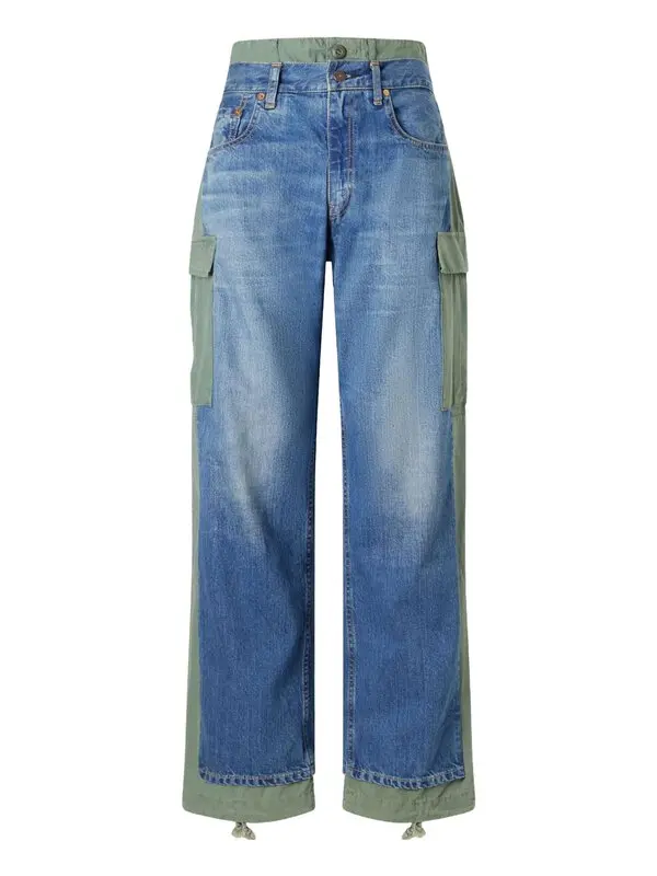 Junya Watanabe Mid-rise Straight-leg Jeans - No