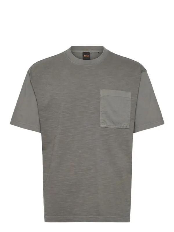 Hugo Boss Pocket Crew-neck T-shirt - Grey