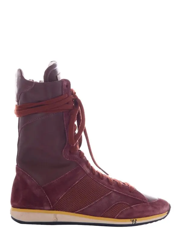 Patrizia Pepe 93 Lace-up Boots - Brown