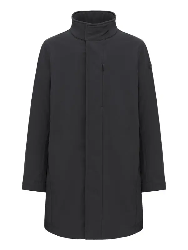 COLMAR Stand-collar Jacket With Dual-zipper Closure - Black
