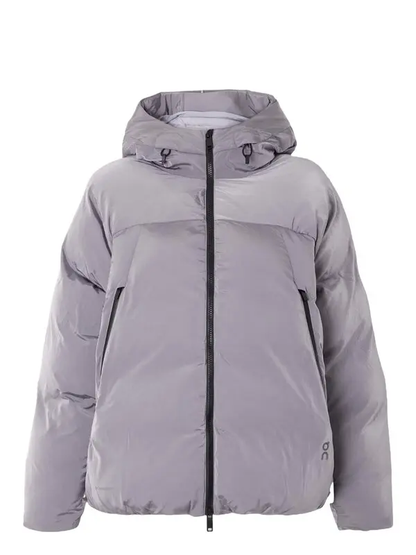 On Thermatec Padded Hooded Jacket - Gray