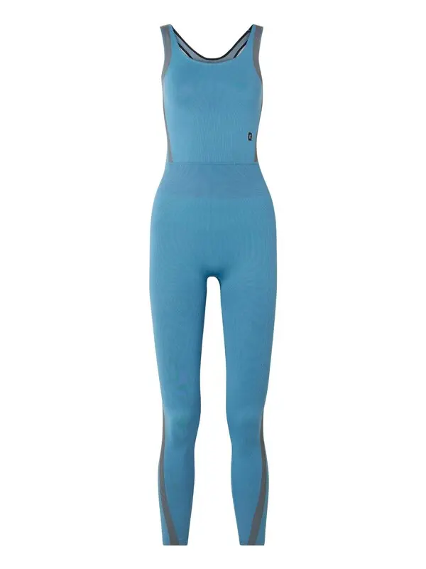 On Studio Open-back Ribbed Recycled Stretch Bodysuit - No