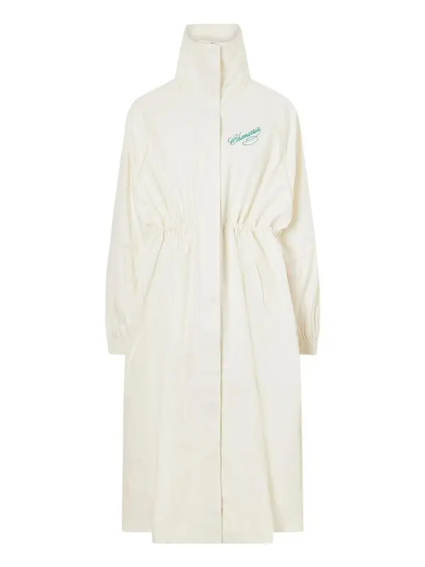 WILLY CHAVARRIA Long Embroidered Cotton Coat - No