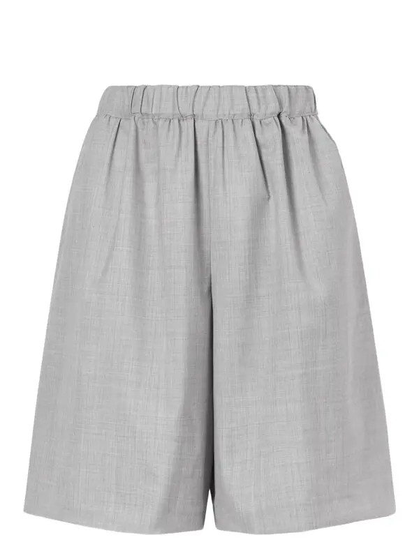 Comme Des Garçons Wool Shorts - Gray