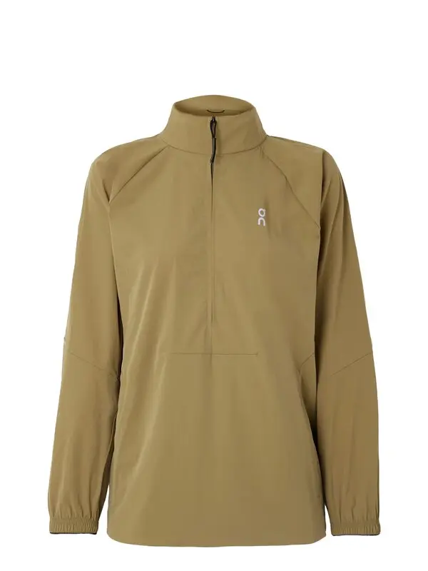 On All-day Stretch Recycled-shell Half-zip Sweater - No