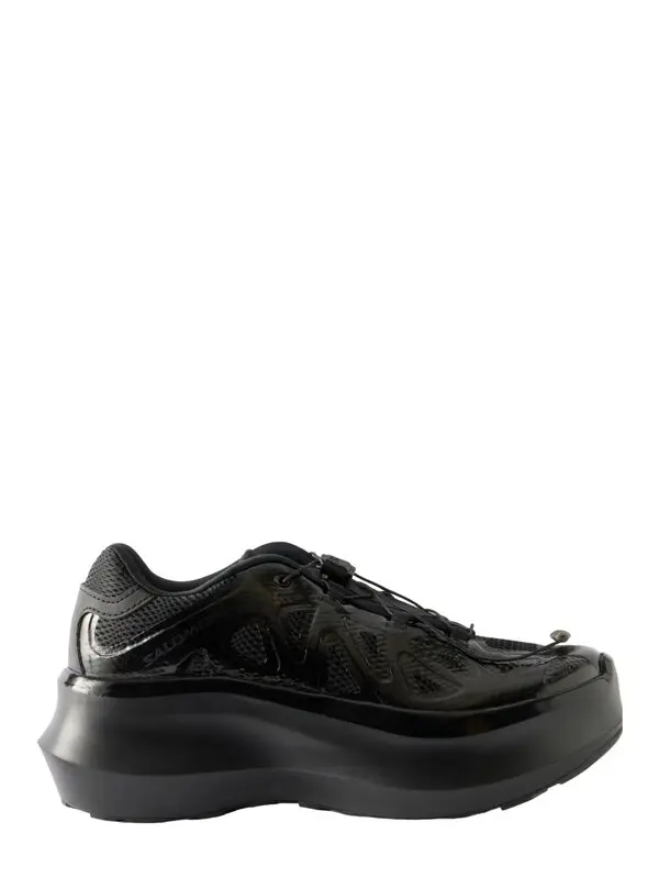 Comme Des Garçons Platform Sneakers - Black