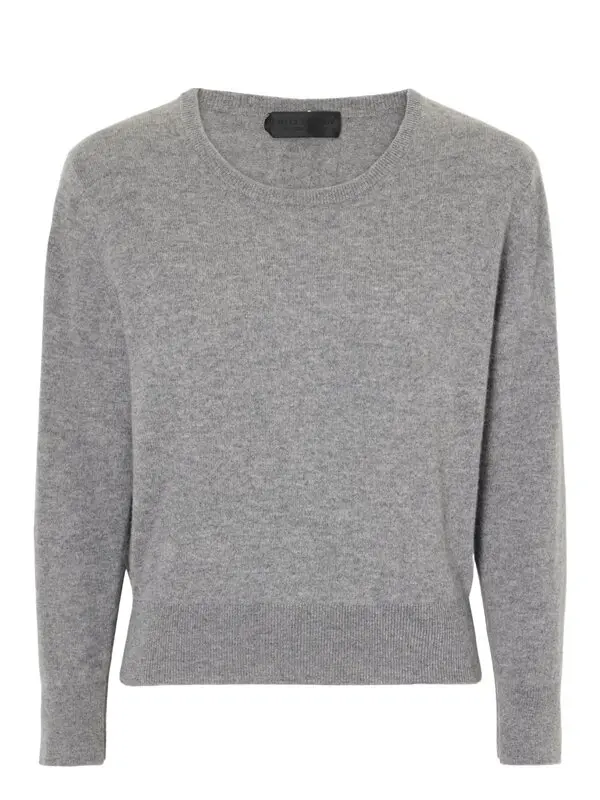 NILI LOTAN Tamra Cashmere Sweater - Gray
