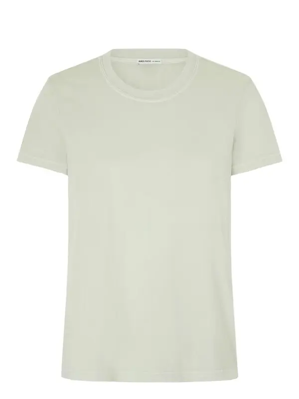 JAMES PERSE Cotton-jersey Crewneck T-shirt - No