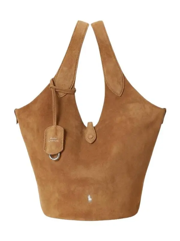 Polo Ralph Lauren Logo Detail Tote Bag - Brown