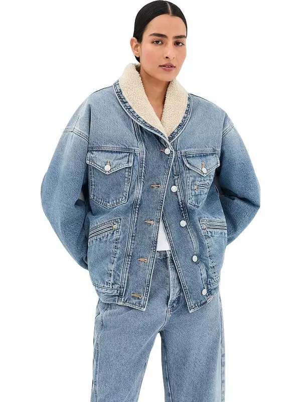 Isabel Marant Étoile Pimia Jacket - Light Blue