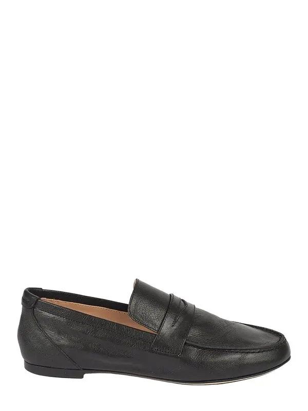 JAMIE HALLER The Penny Loafer - Black