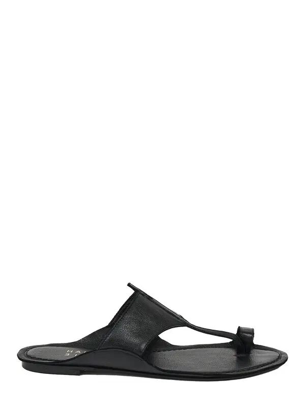 JAMIE HALLER The Toe Thong Sandals - Black