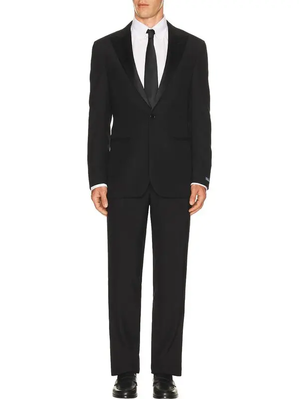 Polo Ralph Lauren Peak Lapel Tuxedo - Black