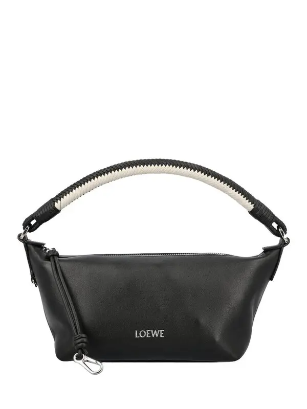 Loewe Cala Leather Pouch - Black