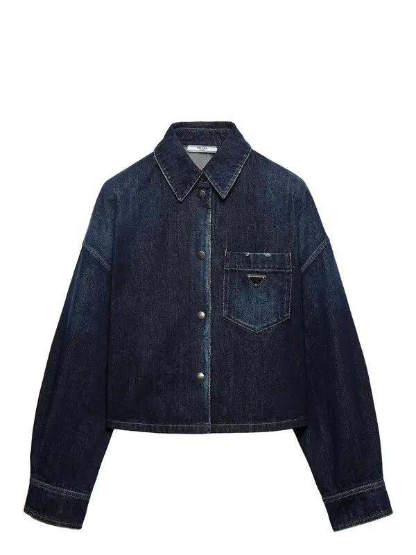 Prada Denim Shirt - Blue